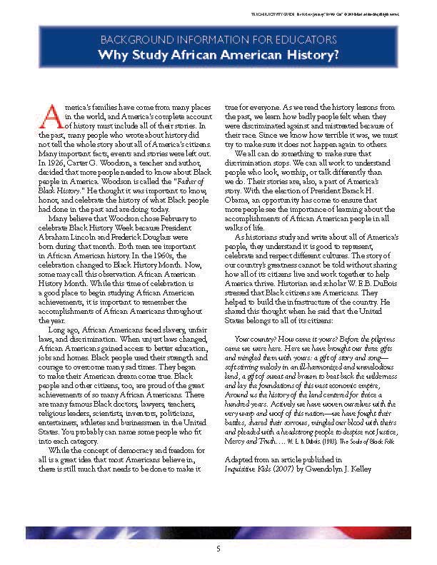 Why Study African American History? | The Historic Journey